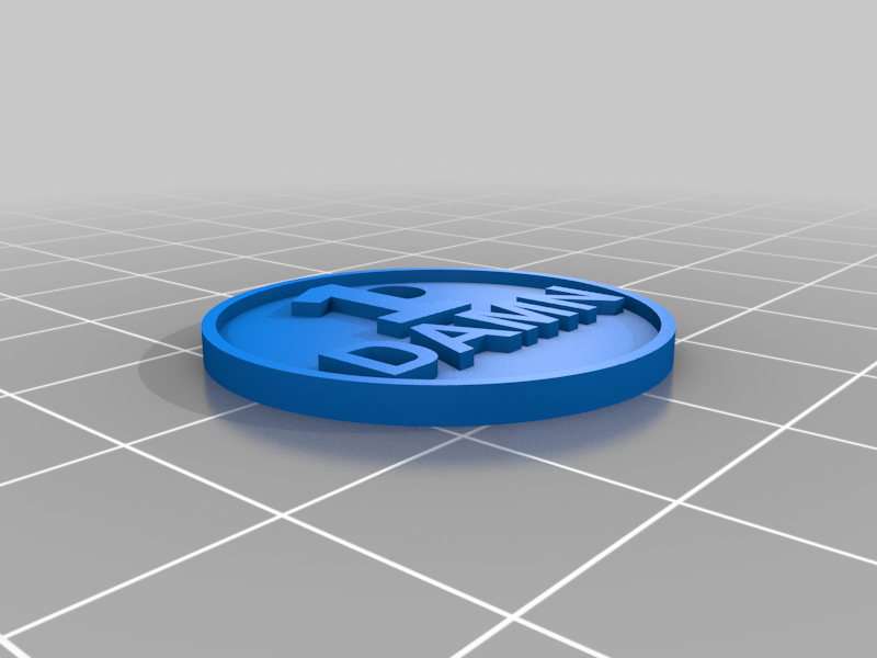 Give a Darn,Damn, etc. by rasungod0 | Download free STL model ...