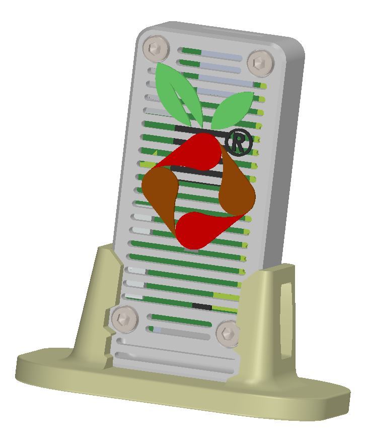 Pi Zero-W Pi-hole Case+Stand by akamaka | Download free STL model ...