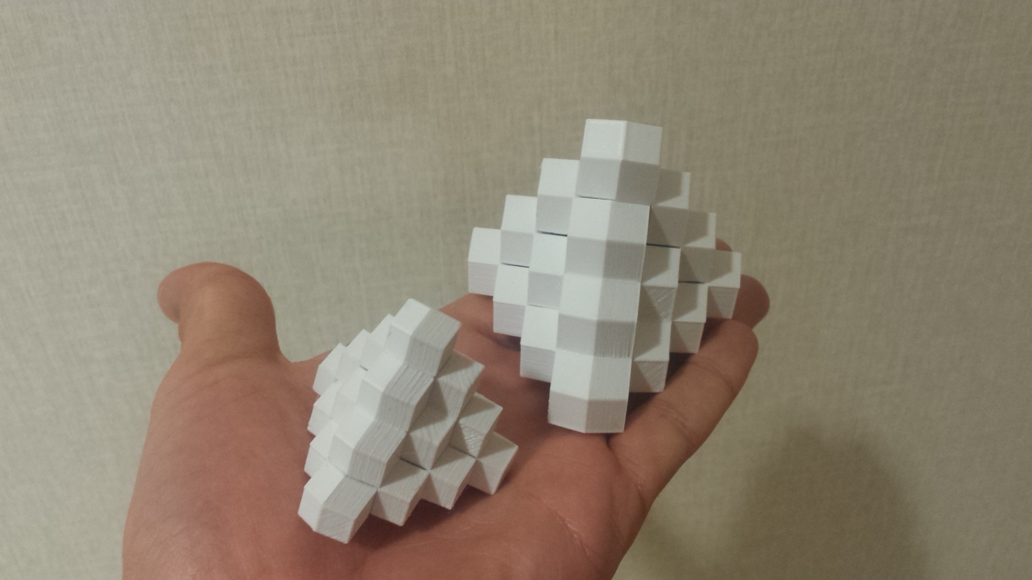 Four Piece Pyramid Puzzle (Stewart Coffin #26) by A26 | Download free ...