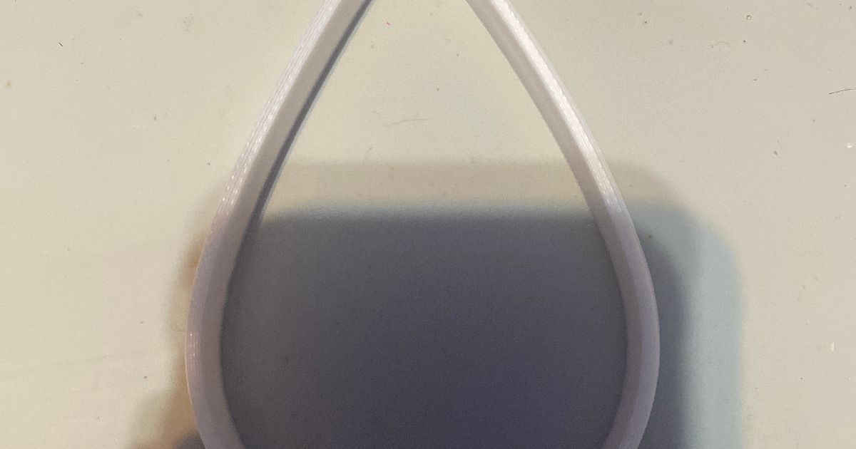 Water droplet cookie cutter by Stargazing | Download free STL model ...