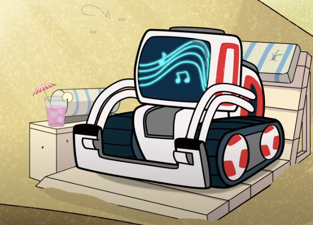anki cozmo\vector beach chair charger by the Carlos Gutierrez guy on ...