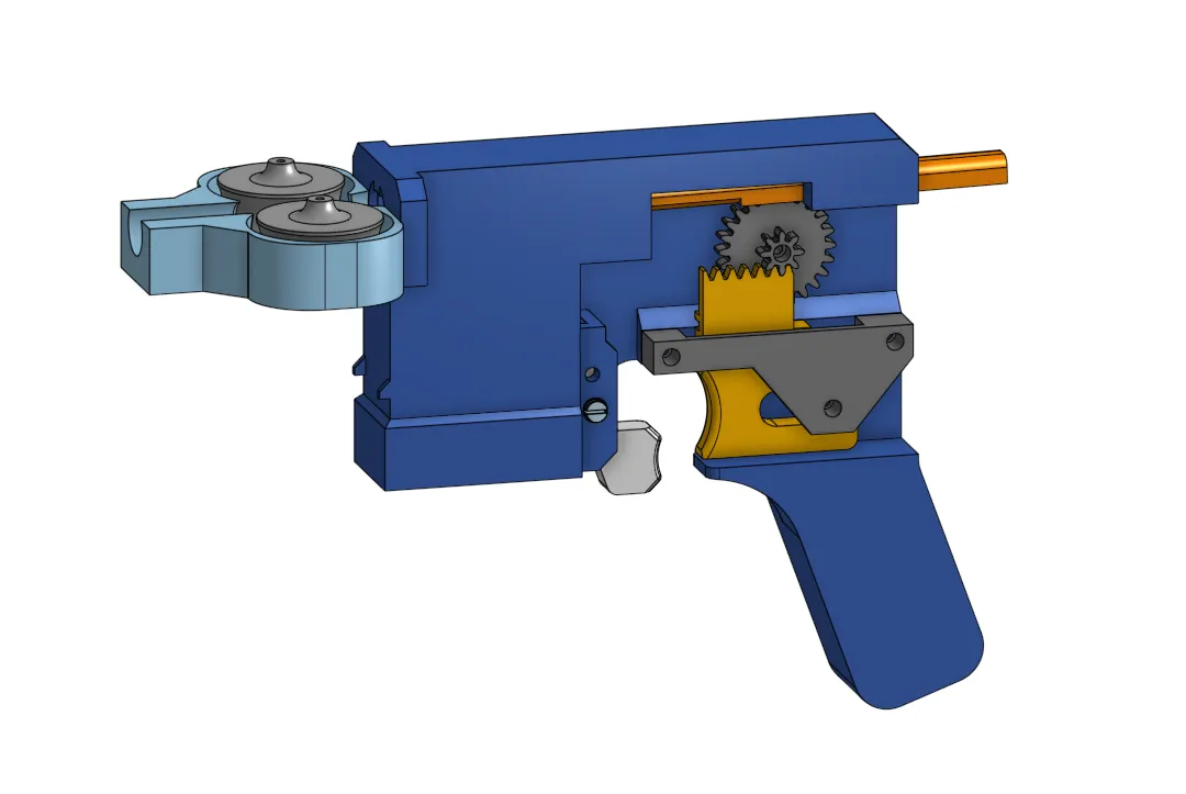 Mini Flywheel Nerf Blaster by Bryan Herrera | Download free STL model ...