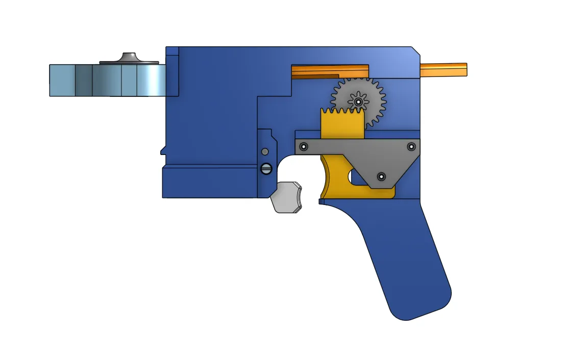 Mini Flywheel Nerf Blaster by Bryan Herrera | Download free STL model ...