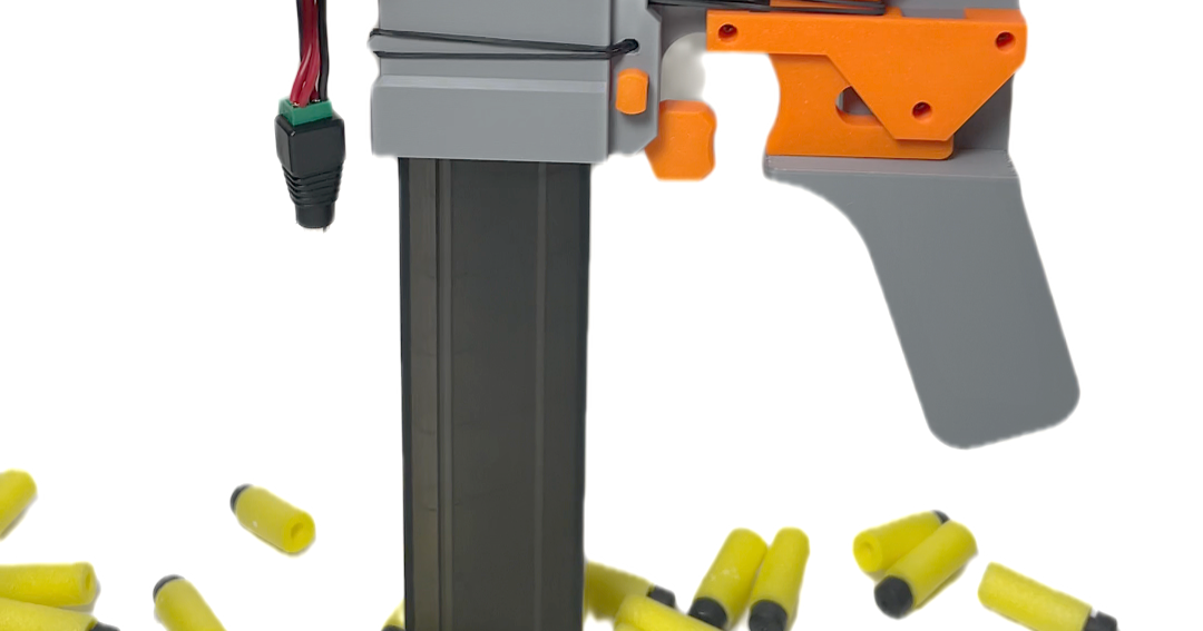 Mini Flywheel Nerf Blaster by Bryan Herrera | Download free STL model ...