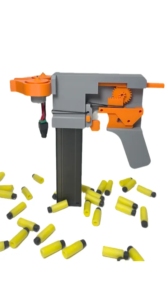 Mini Flywheel Nerf Blaster by Bryan Herrera | Download free STL model ...