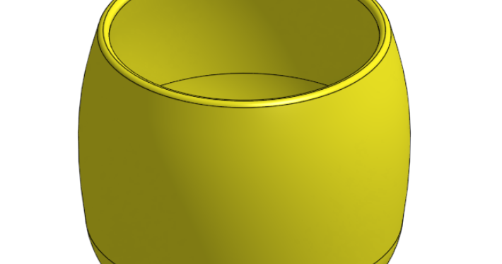 Modern Cup by Aaron Highfill | Download free STL model | Printables.com