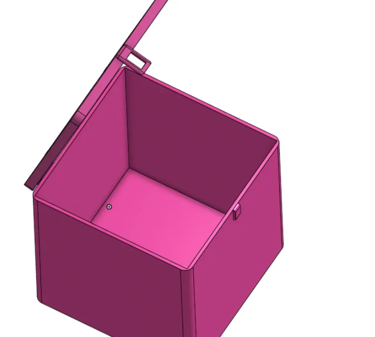 Box With Latch by Aaron Highfill | Download free STL model | Printables.com