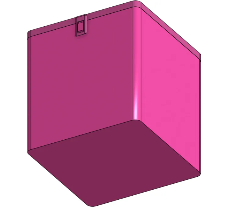 Box With Latch by Aaron Highfill | Download free STL model | Printables.com