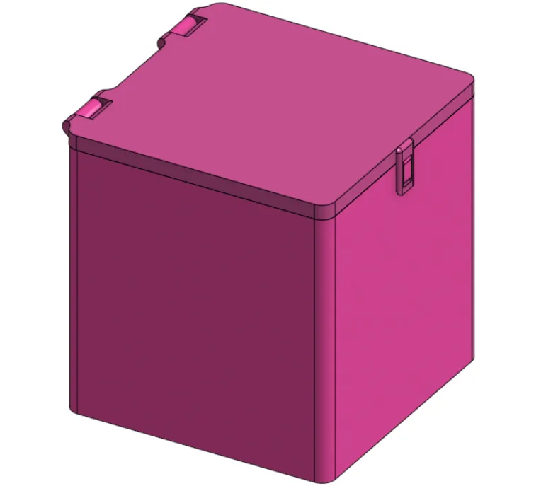 Box With Latch by Aaron Highfill | Download free STL model | Printables.com