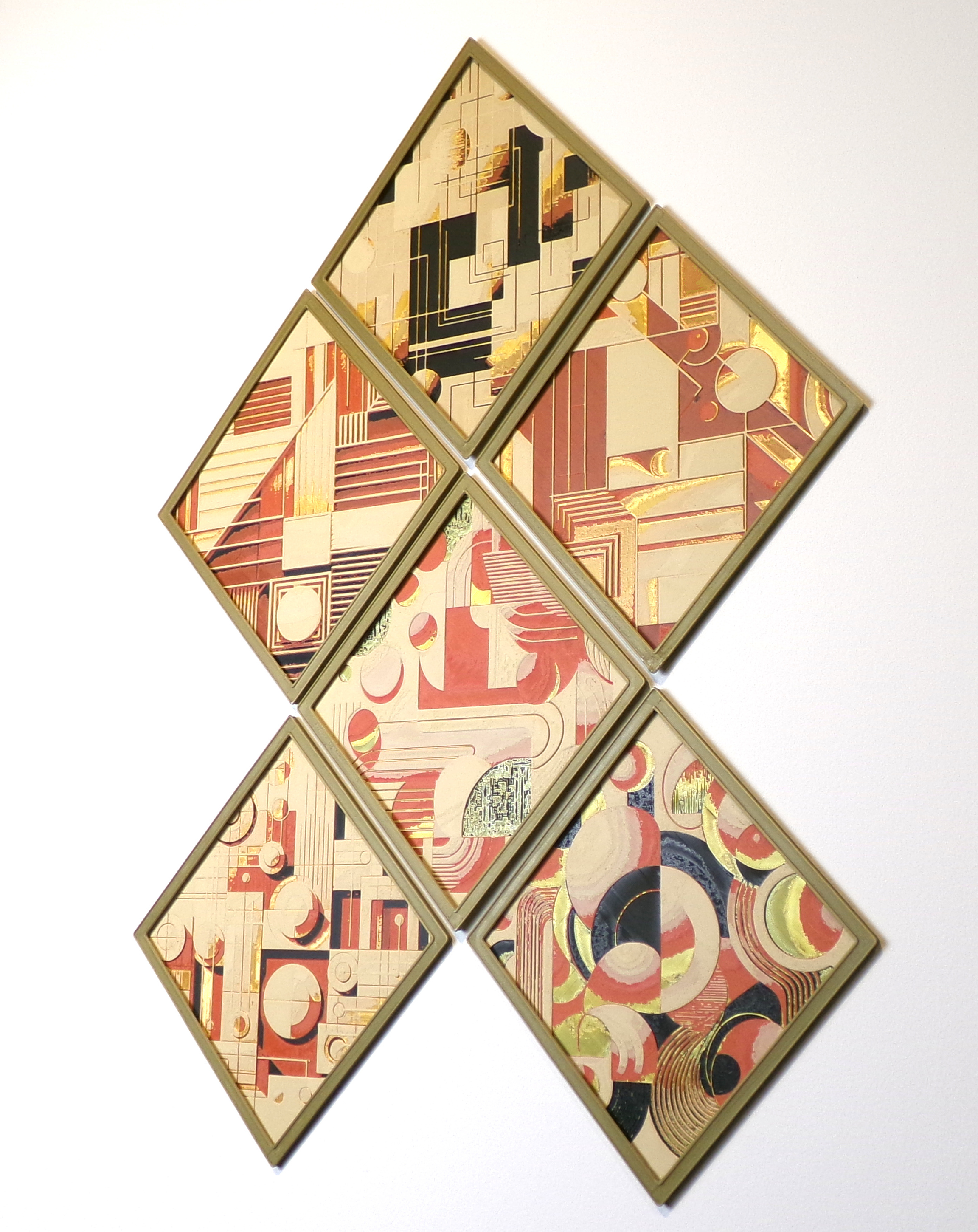 Abstract Montage & Frame by cSandra | Download free STL model ...