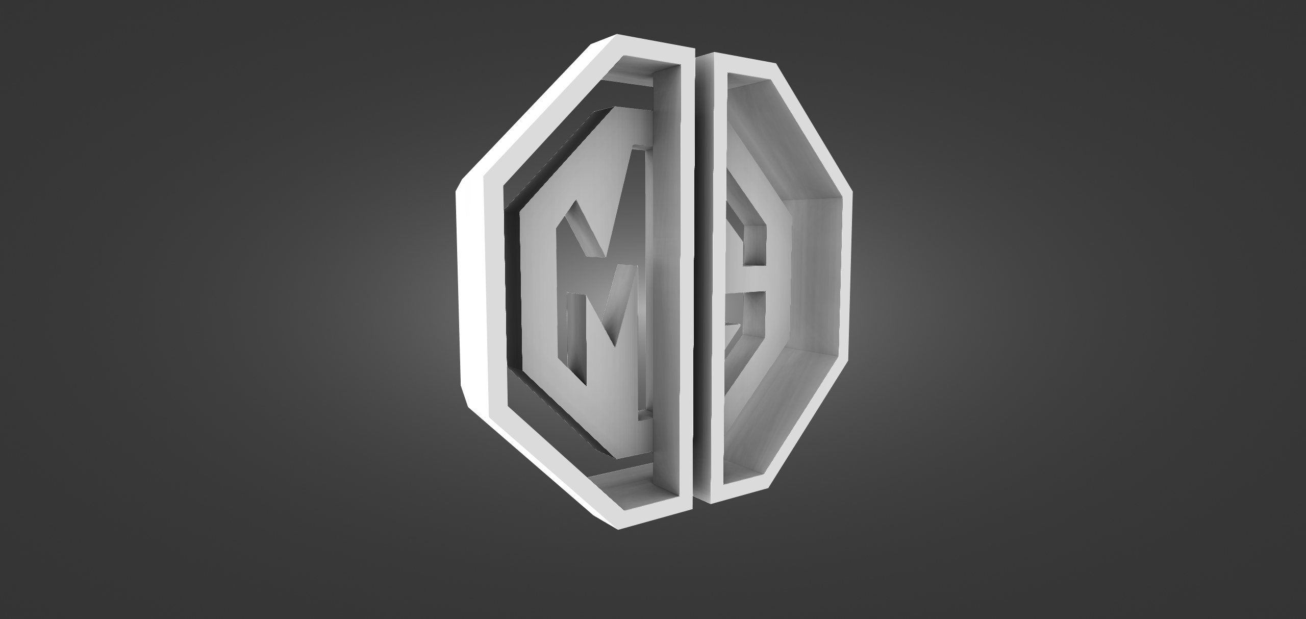 MG Logo Cookie Stamp by Andy Staff | Download free STL model ...