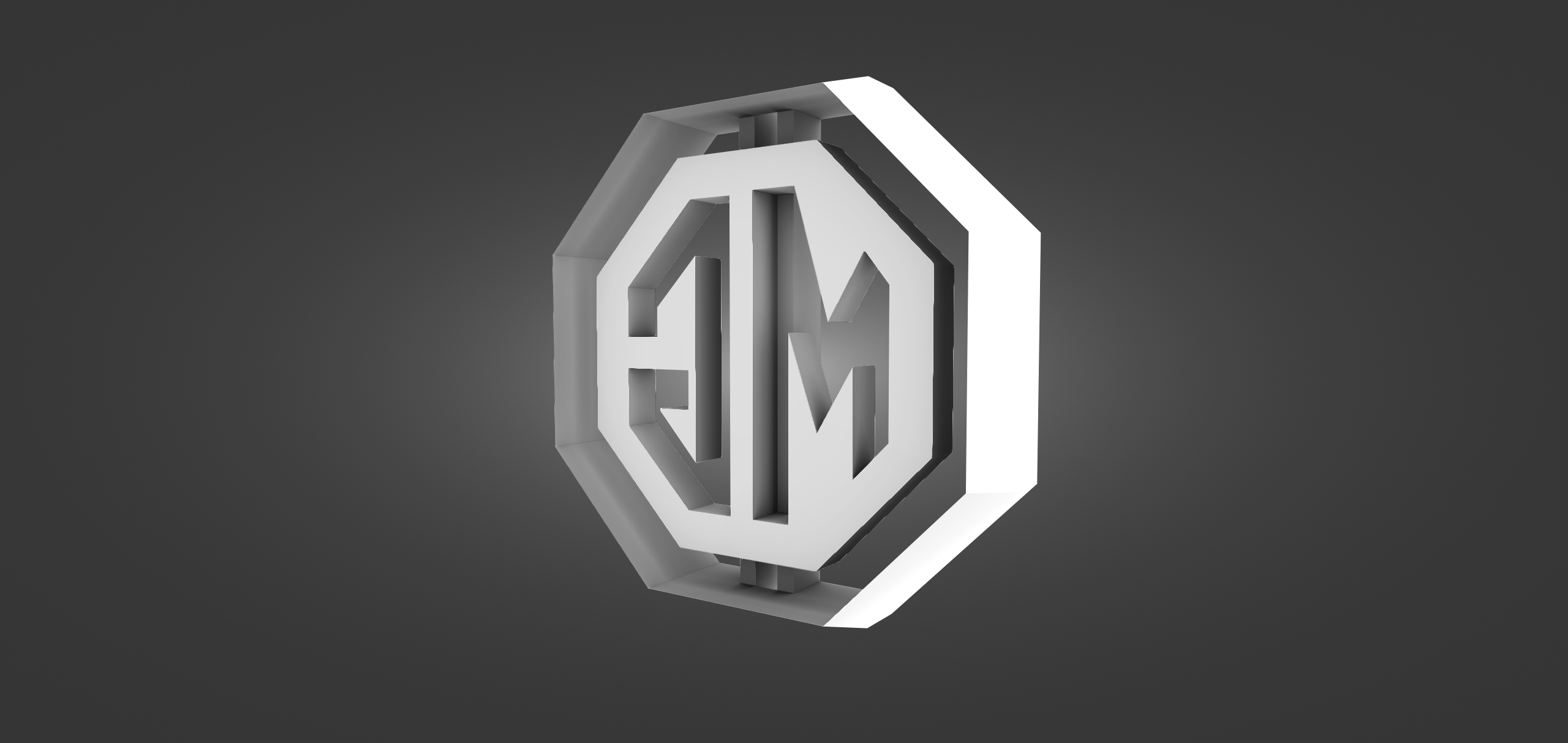 MG Logo Cookie Stamp by Andy Staff | Download free STL model ...