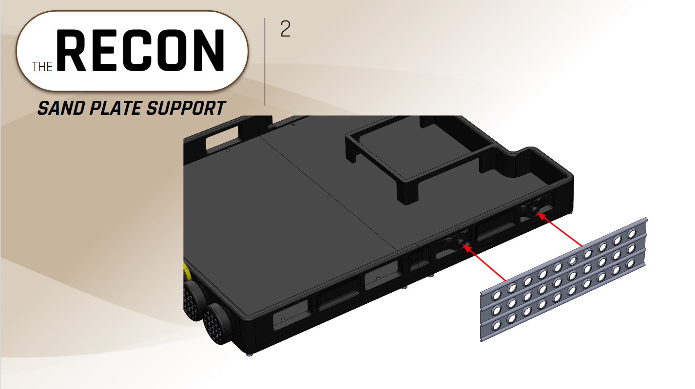 Sand plate support for THE RECON by GCZ_CREATION | Download free STL ...