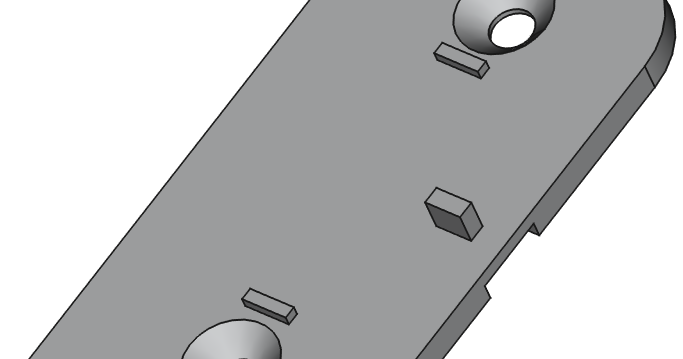 Ring Contact Sensor Back Lid and Riser by Pivot | Download free STL ...