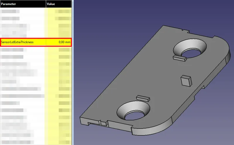 Ring Contact Sensor Back Lid and Riser by Pivot | Download free STL ...