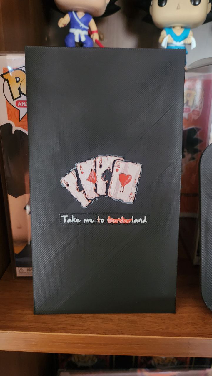 Alice in Bonderland - Card - HueForge by Keko | Download free STL model ...