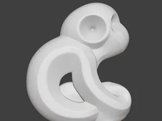 Spiral Monkey by SolidG | Download free STL model | Printables.com