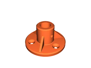 Pole Socket - Pole holder (metric - parametric) by ART TOO | Download ...