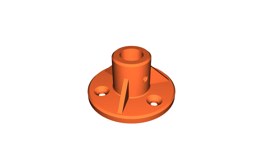 Pole Socket - Pole holder (metric - parametric) by ART TOO | Download ...