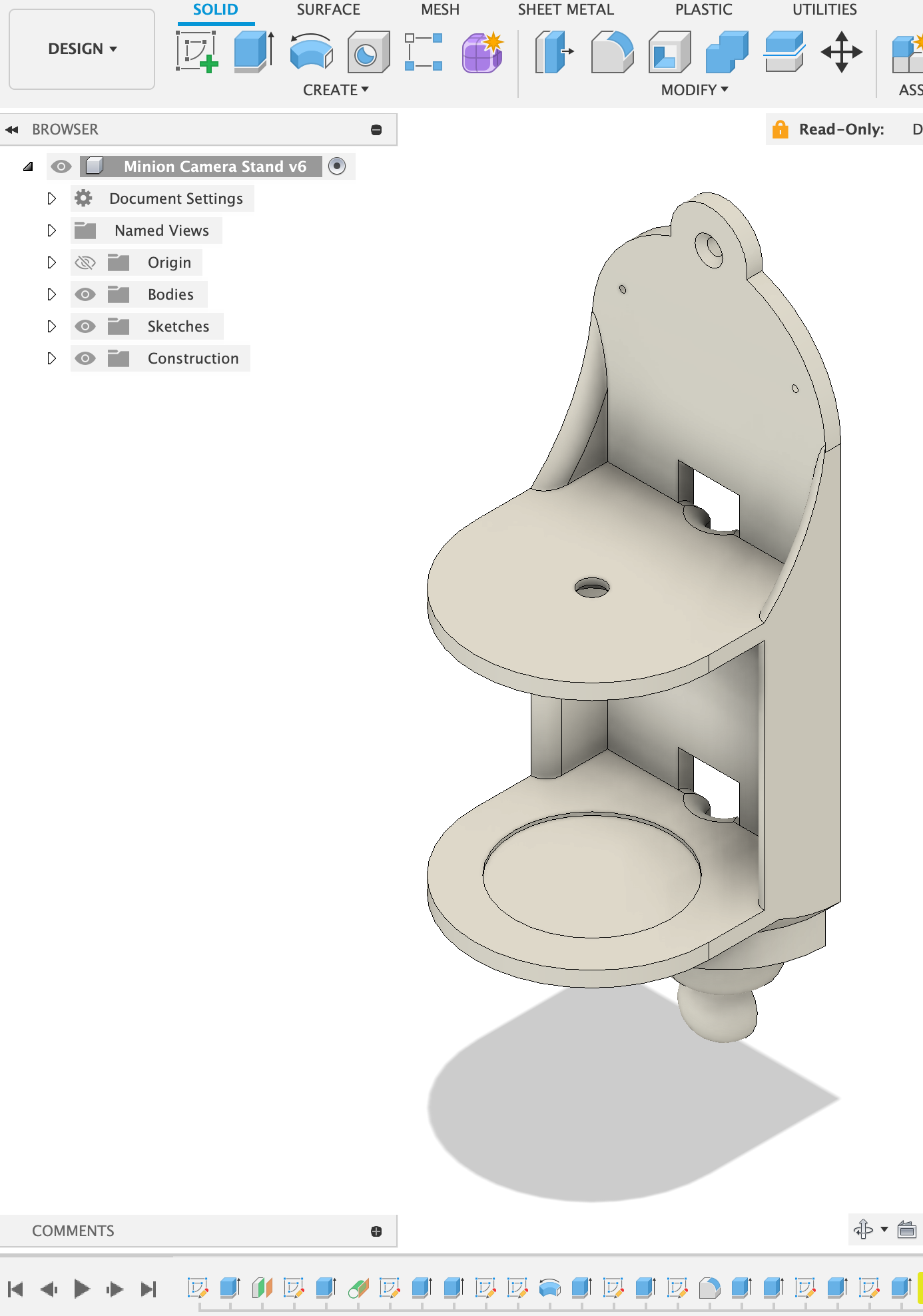 Multiple camera holder by Taylor | Download free STL model | Printables.com