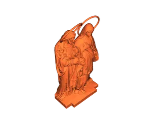 Holy Family Statue by Peter Farell | Download free STL model ...