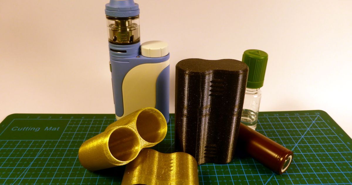 Smart Vape Travel Box by Area51 | Download free STL model | Printables.com