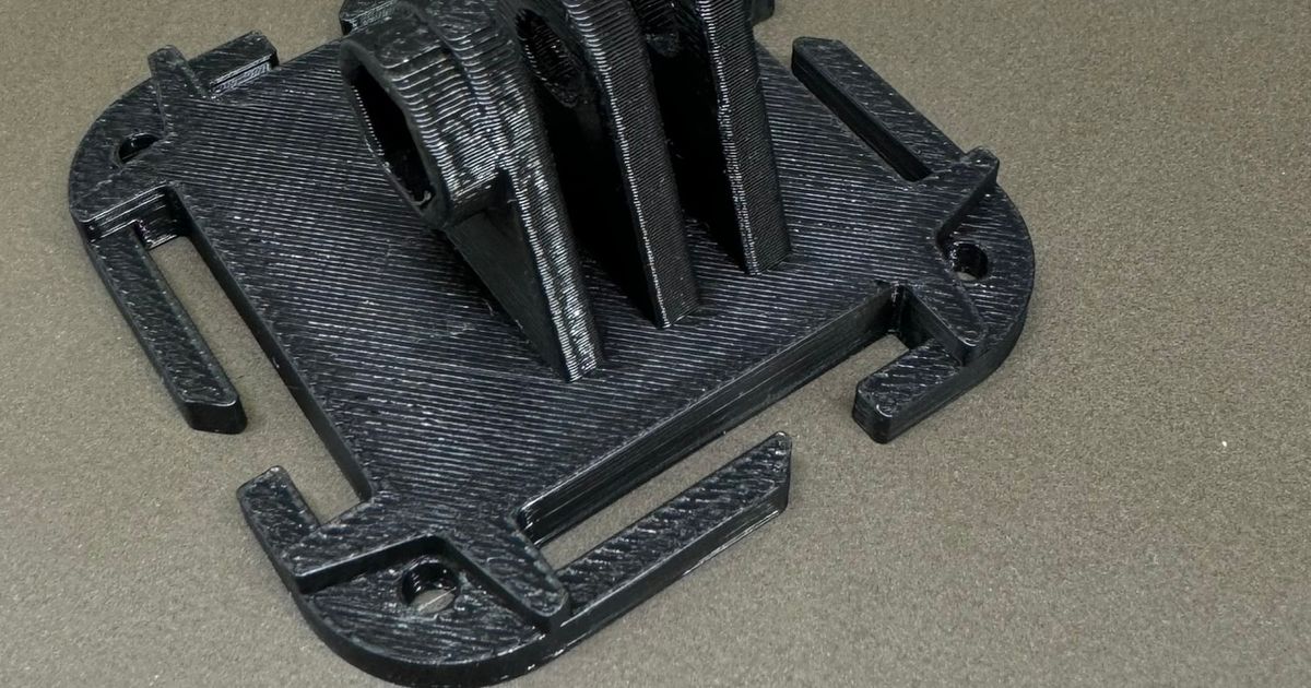 Molle GoPro Mount by b4de4nd | Download free STL model | Printables.com