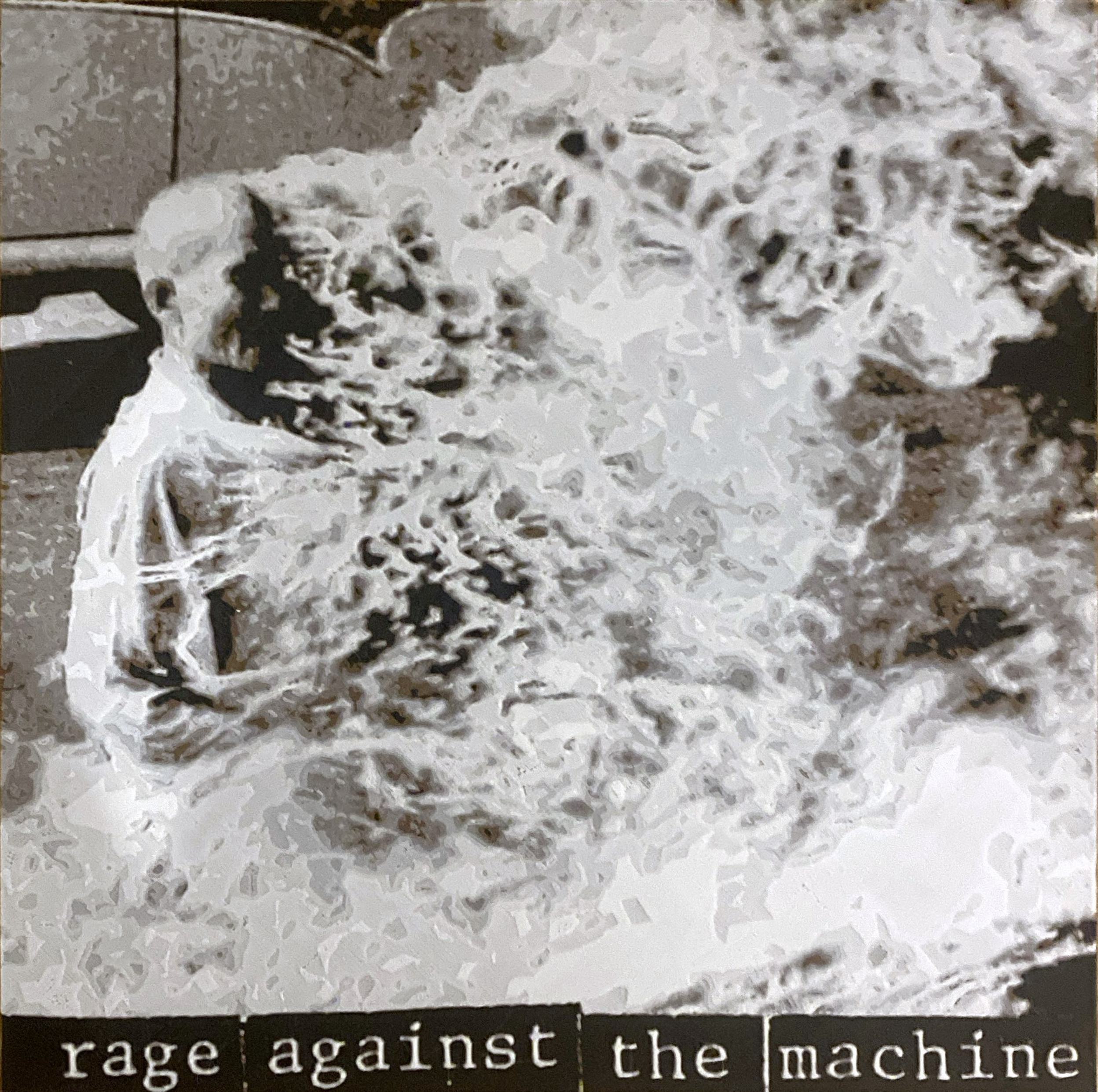 RATM - Rage Against the Machine Album Cover Art (4 Colors) por Caleb ...