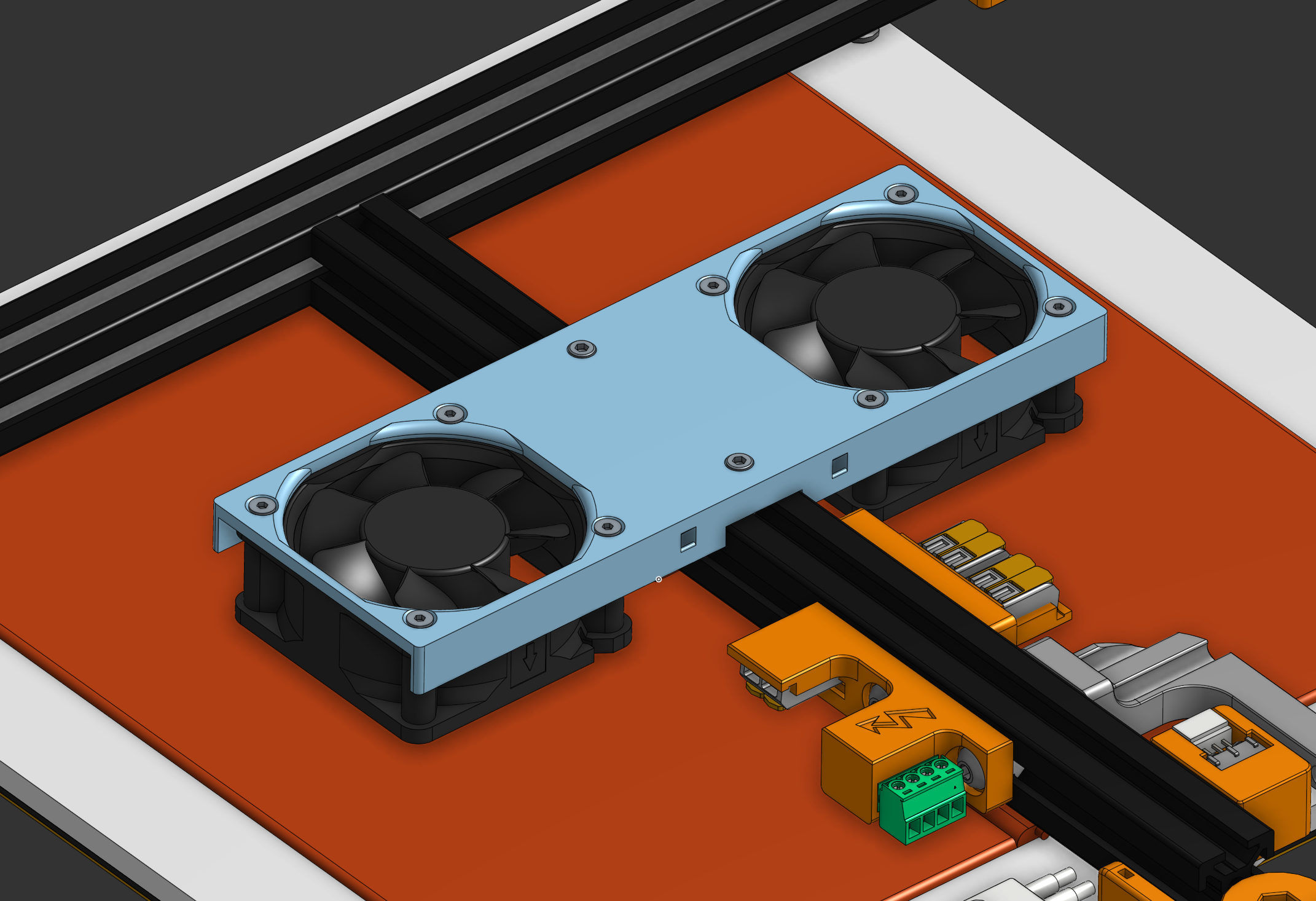Forced Convection fans for Voron Trident par ftobler | Téléchargez ...
