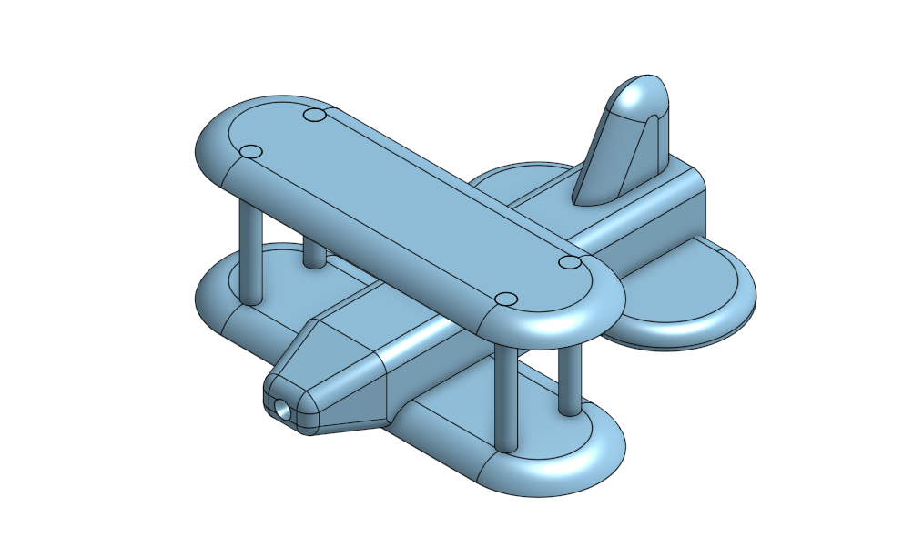 propeller plane by wtabs | Download free STL model | Printables.com