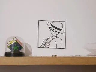 luffy 2d by павло рожко | Download free STL model | Printables.com