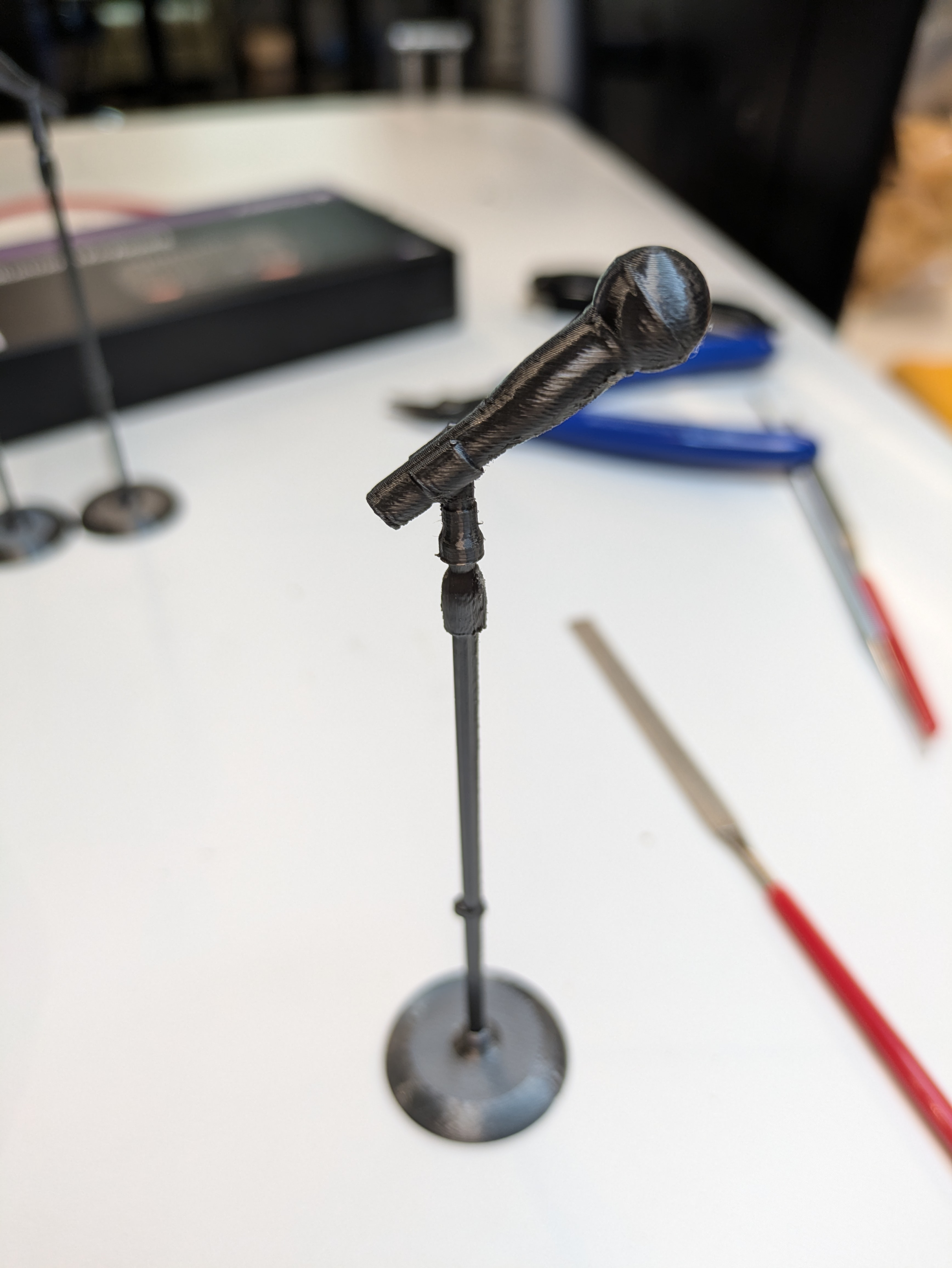 Microphone Stand by Ggbod | Download free STL model | Printables.com