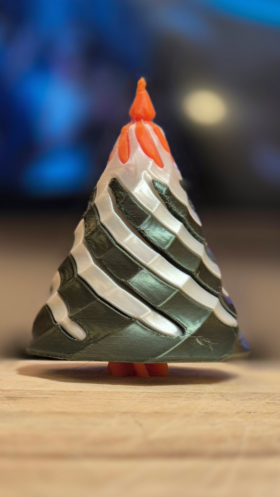 Christmas Tree double vortex illusion new v2.1 - single extruder by ...