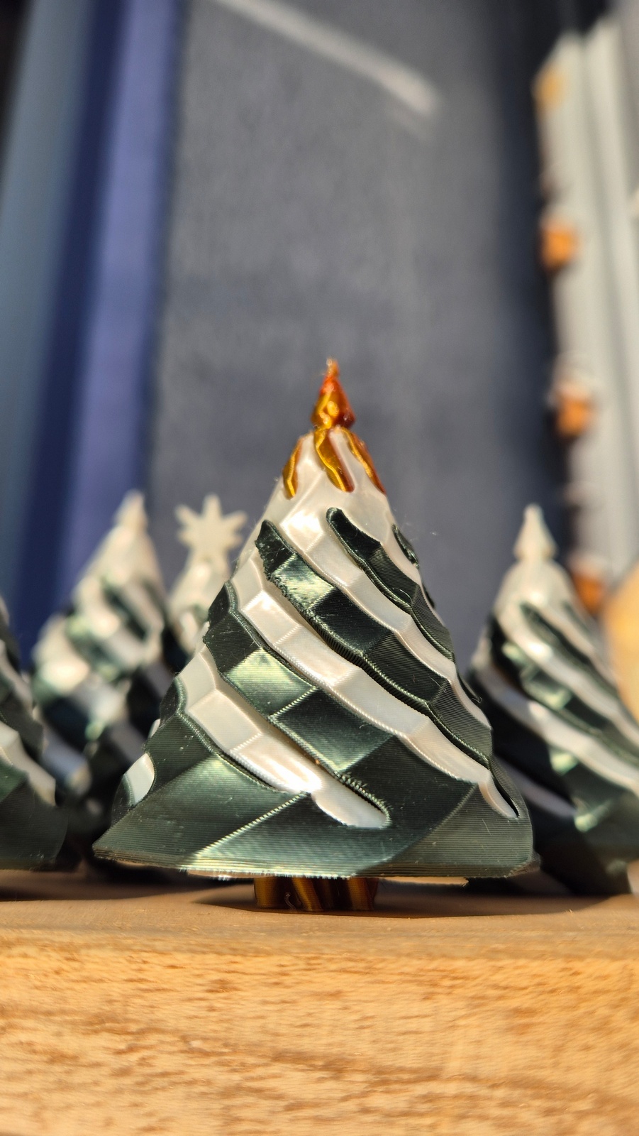 Christmas Tree double vortex illusion new v2.1 - single extruder by ...