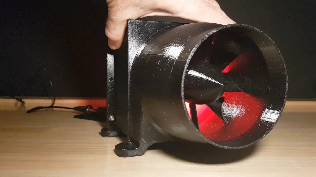 Inline fan for 3D Printer Ventilation - 100mm / 4 inch ducting by Maker ...