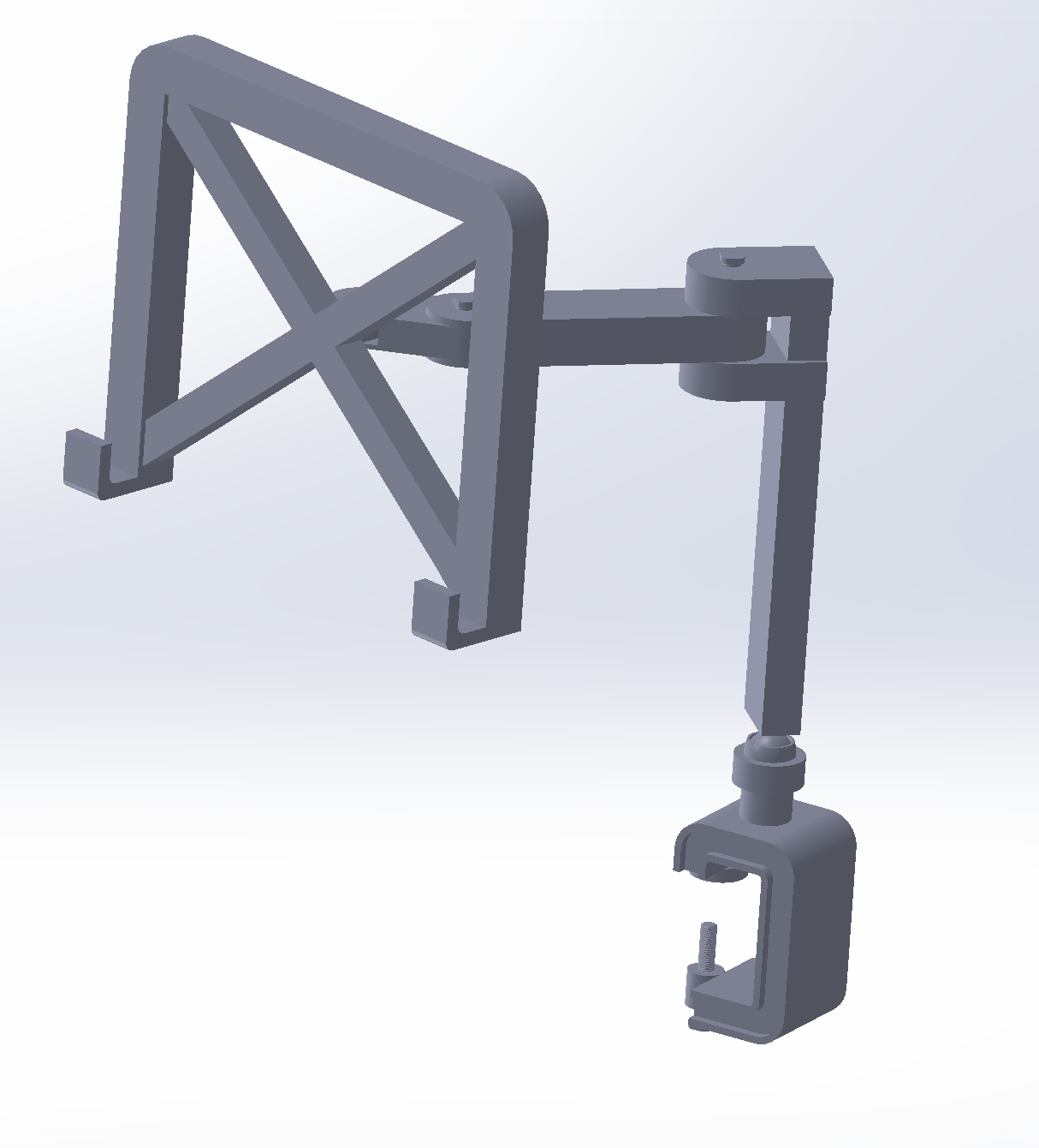 Adjustable Tablet Holder by Michael Coburn | Download free STL model ...