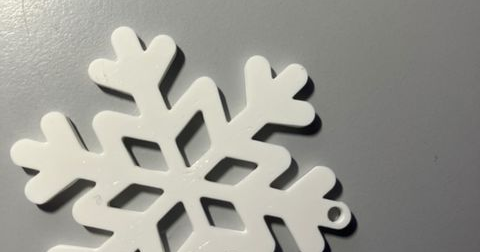 Snowflake decoration by Tommm | Download free STL model | Printables.com