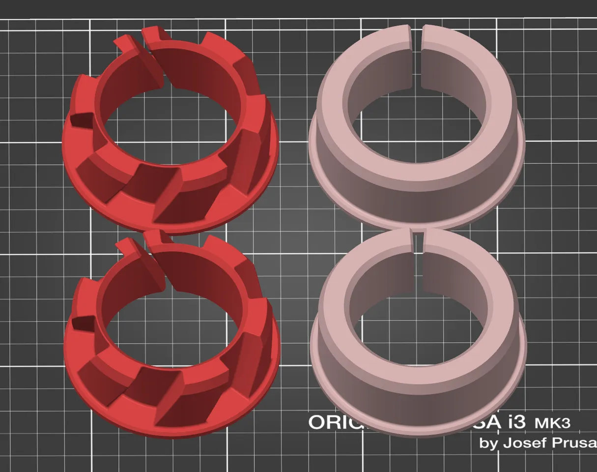 Flexible SUNLU Filament Spool Adapter V2.0 (73mm to 51mm) by OBA ...