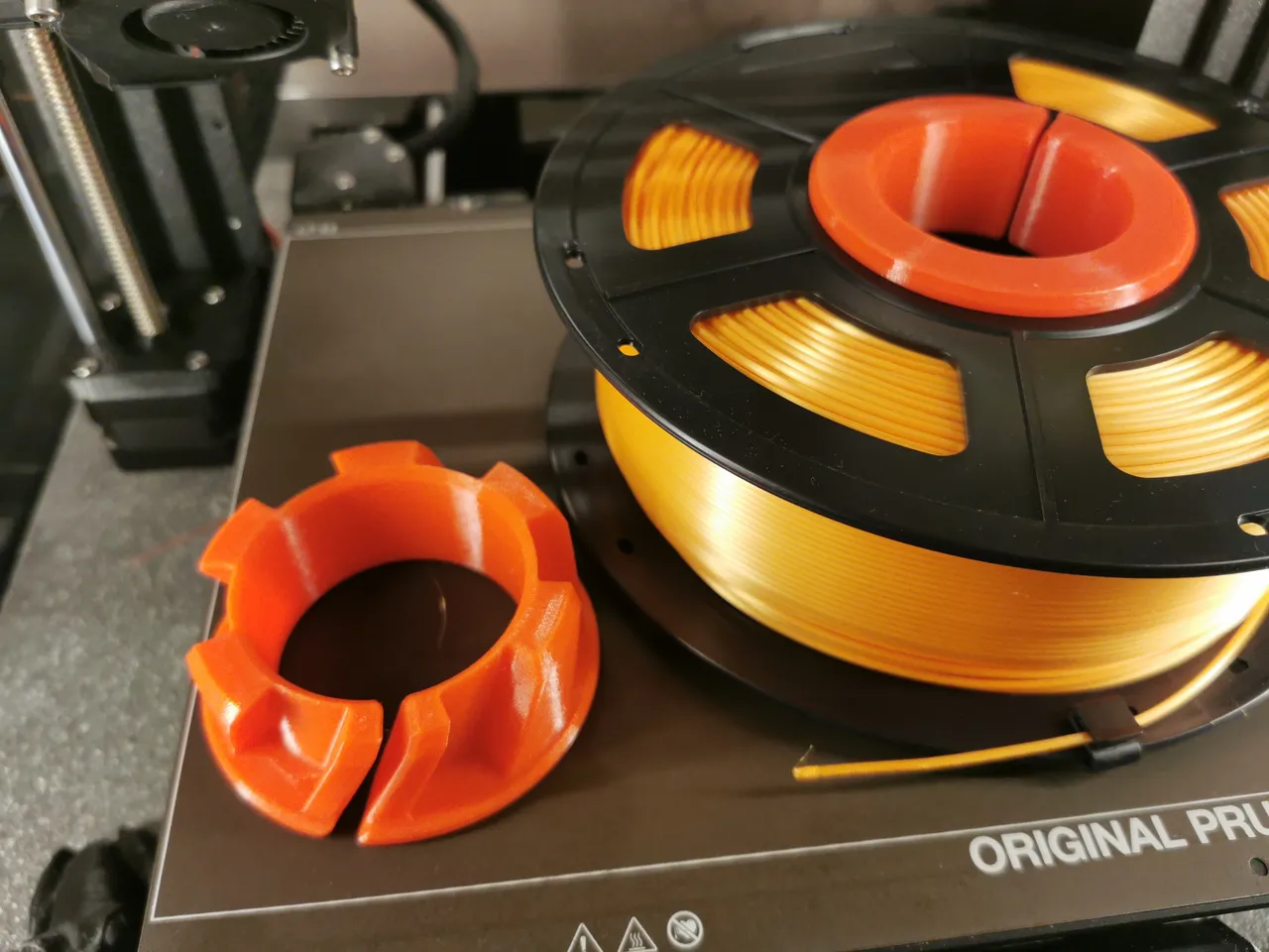 Flexible SUNLU Filament Spool Adapter V2.0 (73mm to 51mm) by OBA ...