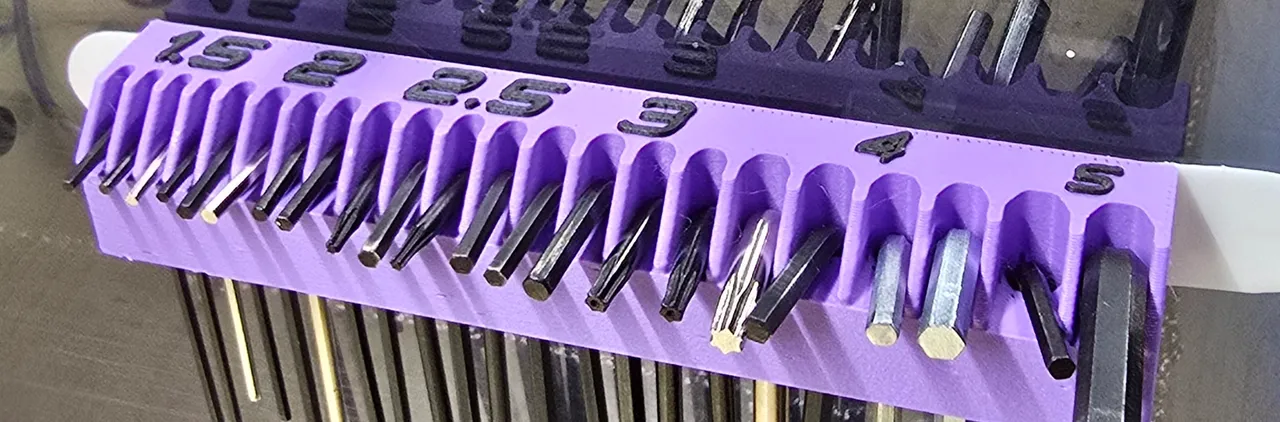 Hex Key Holder by BenderBending | Download free STL model | Printables.com