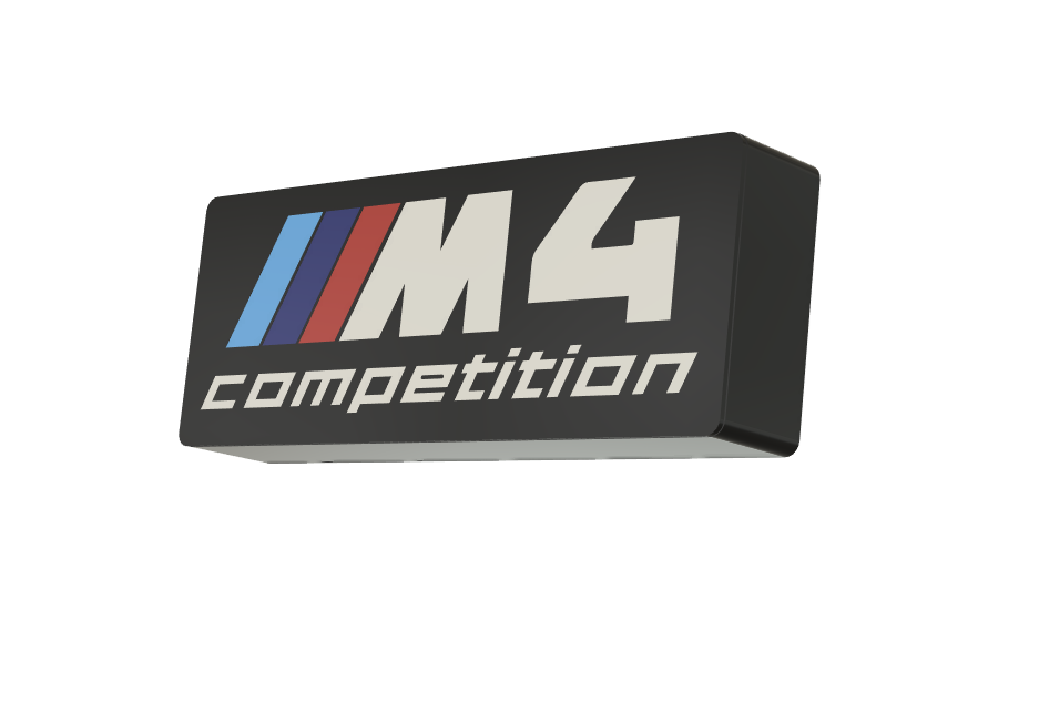 M4 Competition Lamp by Nforce3D By João Frade | Printables Store