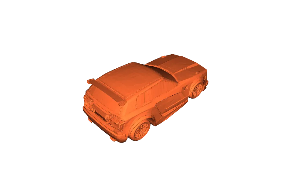 Rocket League FENNEC car fall by Kiled_by_zefloki1 | Download free STL ...