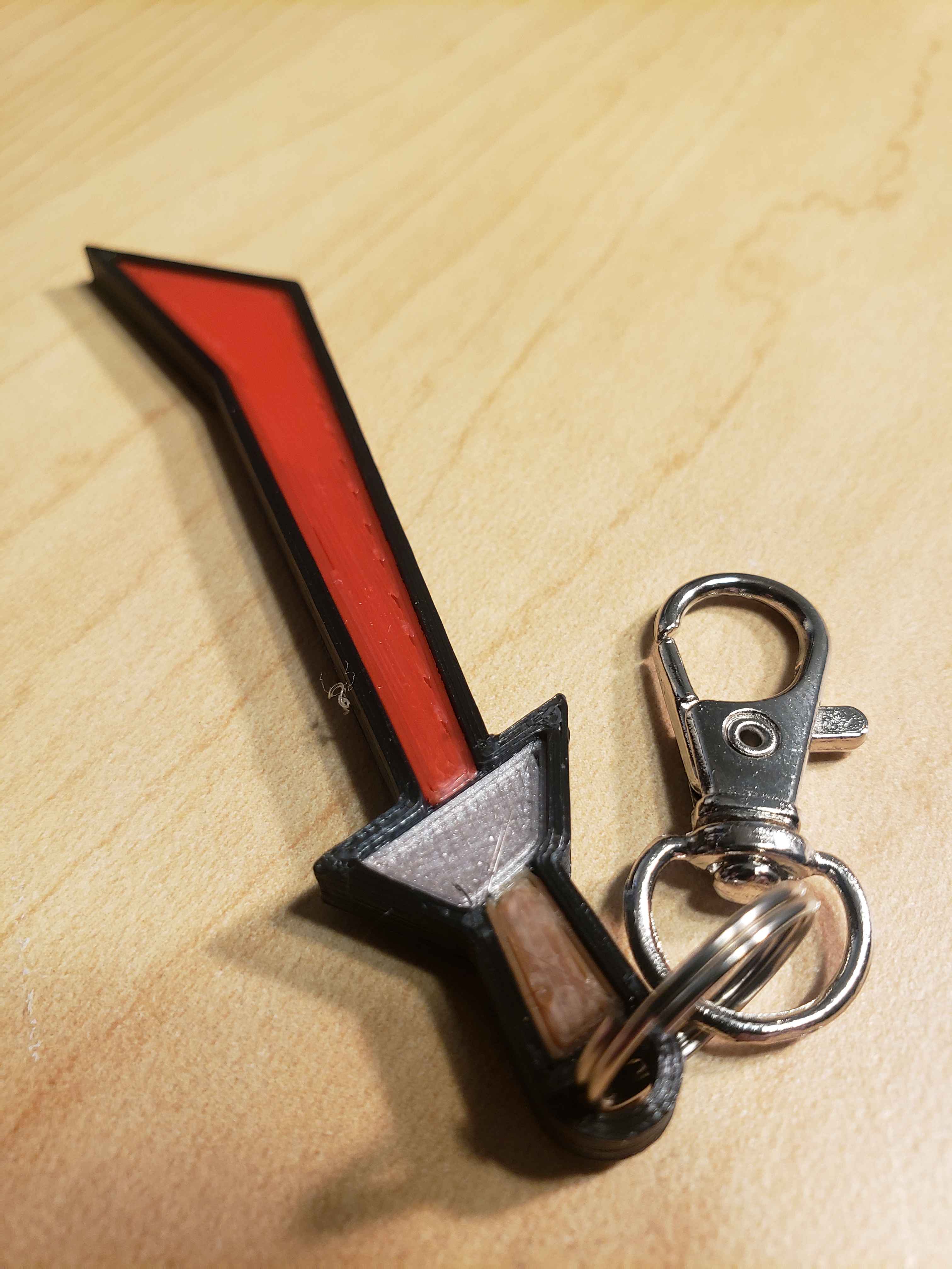 OSRS - Dragon Longsword Keychain by Sloths3DPrintShop | Download free ...