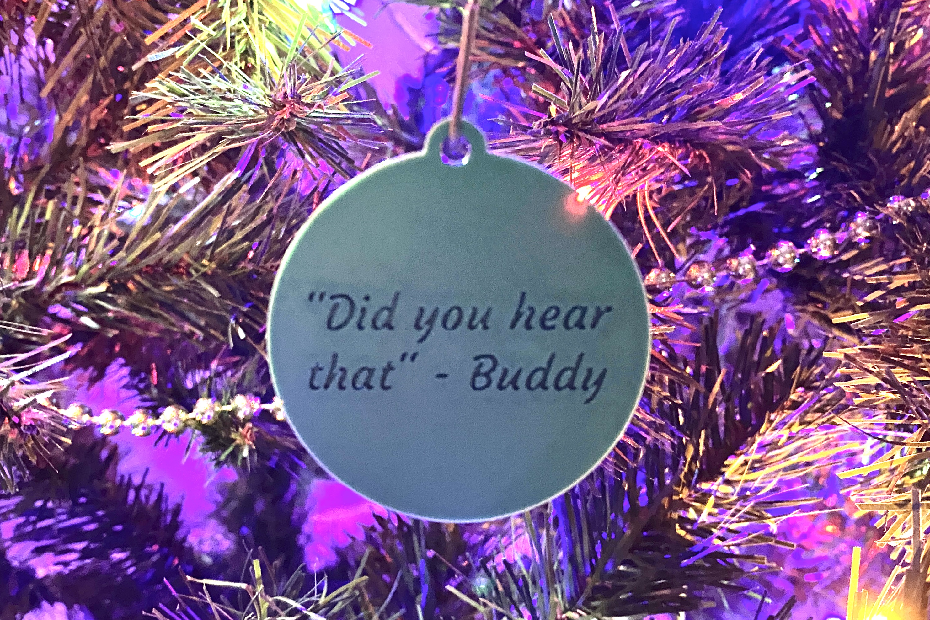 Funny Elf quote ornament by Poly Designs | Download free STL model ...