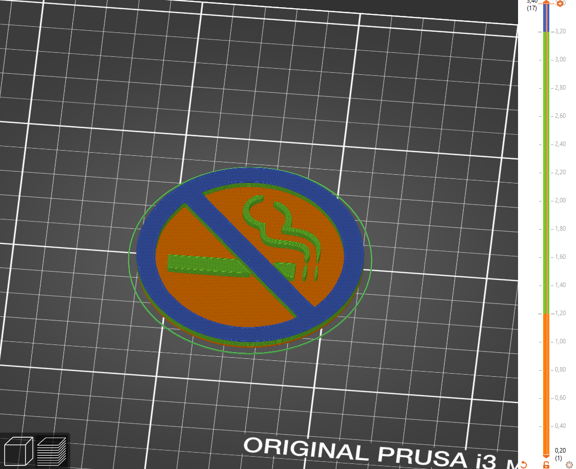 No smoke sign / zakaz palenia by jacekpom | Download free STL model ...