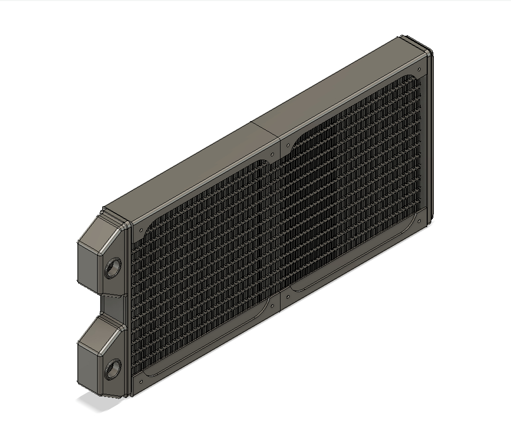Alphacool NeXxos ST30 240mm Rad by Noah Wehner | Download free STL ...