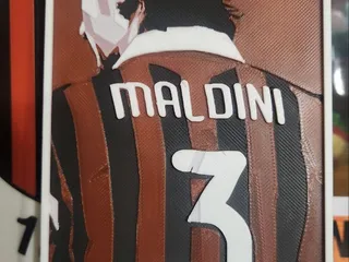 Maldini - Ac Milan - HueForge by Keko | Download free STL model ...