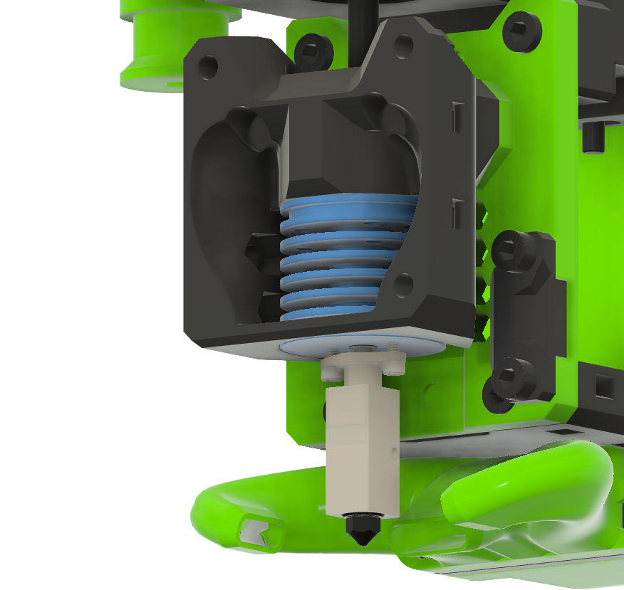 EVA 2.0 TZ V6 2.0 Hotend Mount by Audi Armadhanii | Download free STL ...