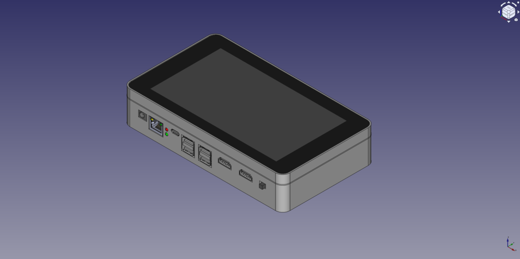 PiBlet - 18650 Battery driven Raspberry Pi (CM4) Tablet by K ...