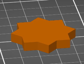 Simple star by FiFaCZ07 | Download free STL model | Printables.com